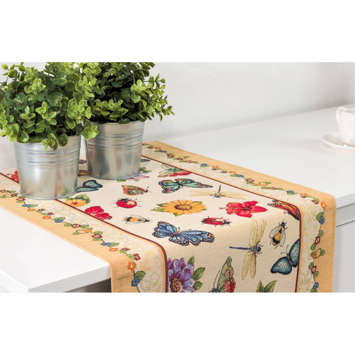 Stalo takelis - Drugeliai 1 - AmberTextile.lt